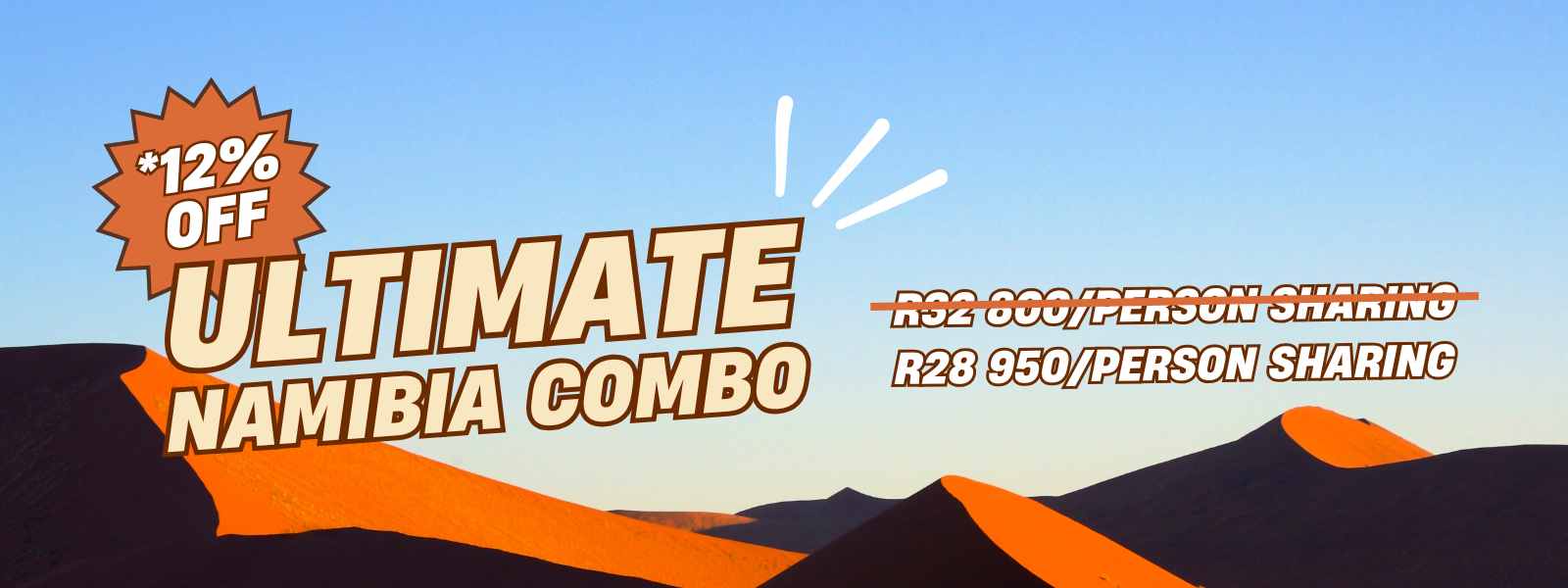 Ultimate Namibia Namibia Double-Tour Deal